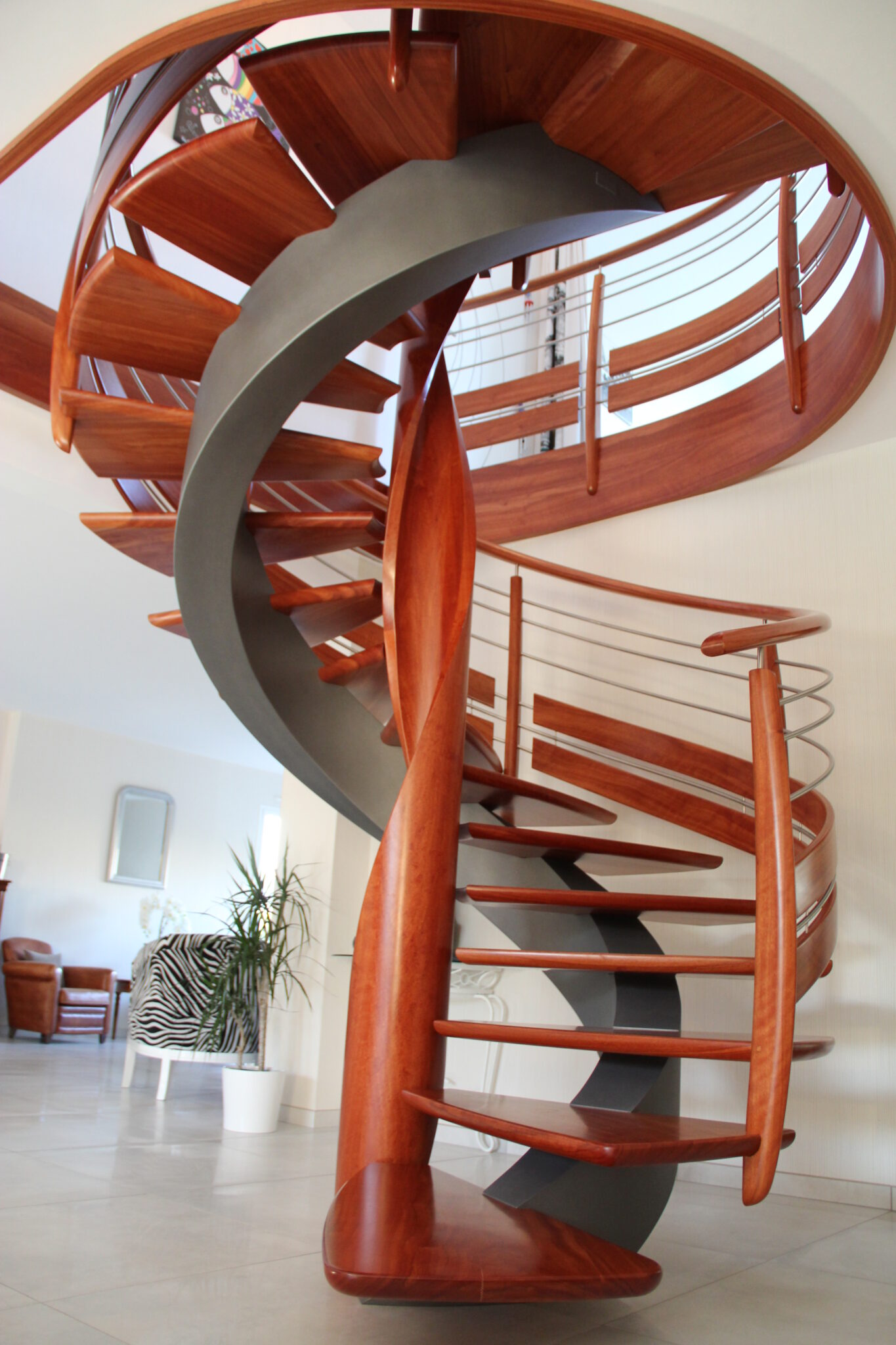 Escalier hélicoïdal - Atelier Glotin à Pontchateau